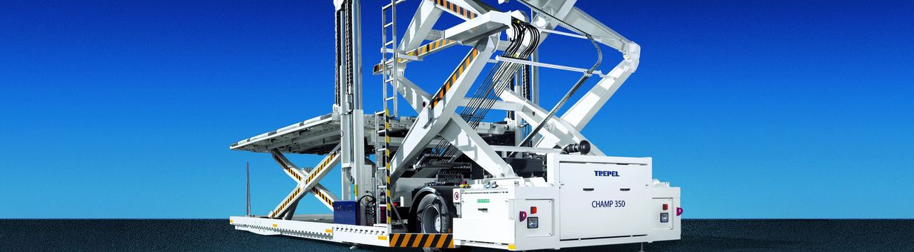 Ground support equipment at Mafi Trepel | STW