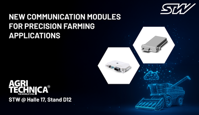 New communication modules for precision farming applications | STW