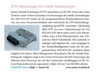 STW-STEUERUNGEN FÜR MOBILE ANWENDUNGEN | STW