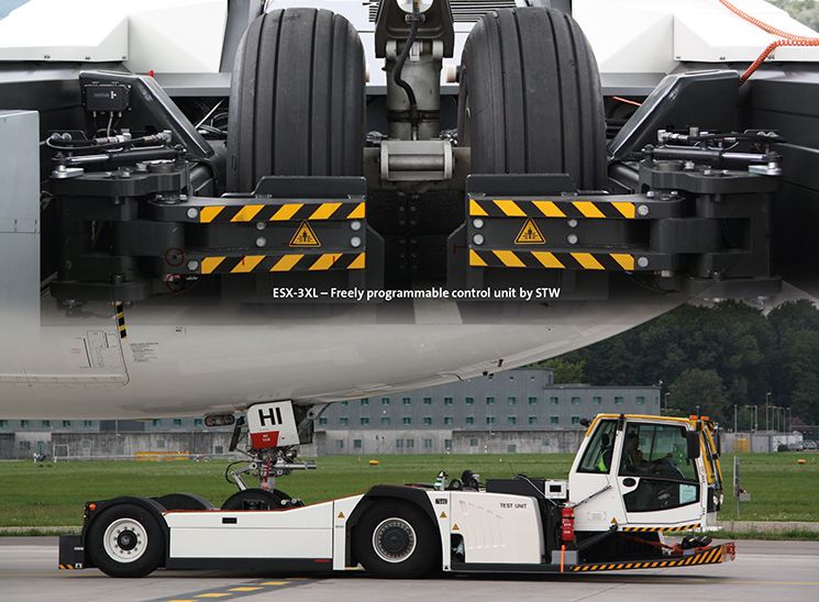 CONTROL TECHNOLOGY THAT MOVES AIRCRAFTS ON THE GROUND SAFELY | STW